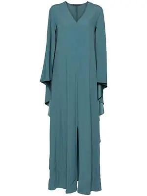 Alberta Ferretti Crepe Kaftan