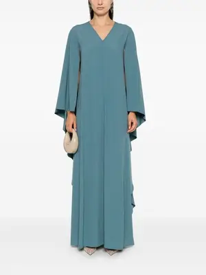 Alberta Ferretti Crepe Kaftan
