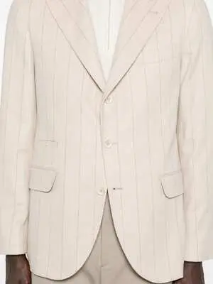 Brunello Cucinelli Striped Blazer