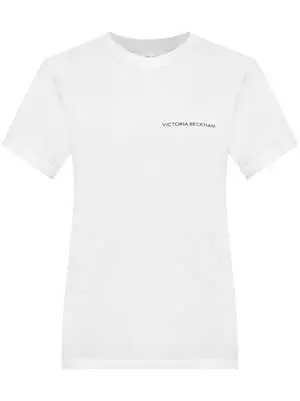 Victoria Beckham Logo T-shirt - White
