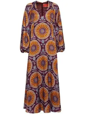 La DoubleJ Floral Maxi Dress