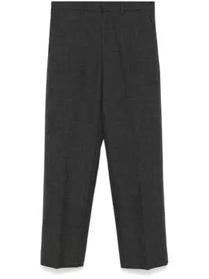 Miu Miu Logo-patch Trousers