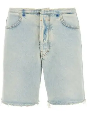 Givenchy Light Wash Shorts For Men