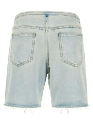 Givenchy Denim Bermuda Shorts - Blue