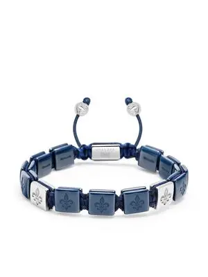 NIALAYA JEWELRY Flatbead Bracelet - Blue