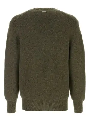 FERRAGAMO V-neck Jumper - Green