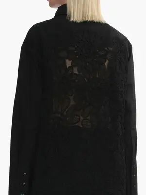 Aje Floral-lace Shirt
