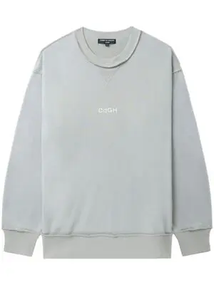 Comme Des Garçons Logo-embroidered Sweatshirt