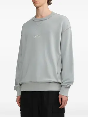 Comme Des Garçons Logo-embroidered Sweatshirt