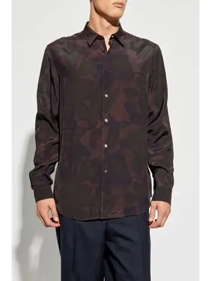 Paul Smith Patterned Shirt - Purple