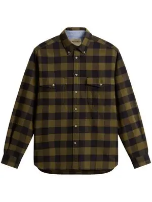Woolrich Plaid Check Pattern Shirt