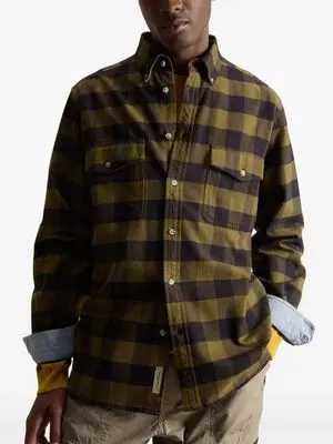 Woolrich Plaid Check Pattern Shirt