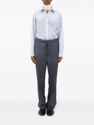 Maison Margiela High Waisted Pants For Women