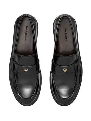 Tory Burch Lug Loafers - Black