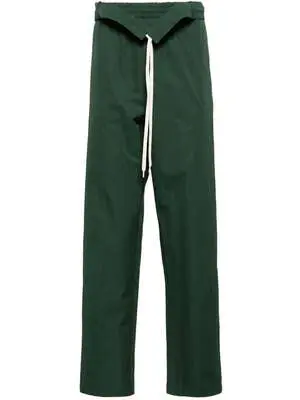 CRAIG GREEN Cotton Tapered Trousers - Green