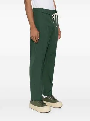 CRAIG GREEN Cotton Tapered Trousers - Green