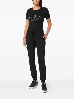 Philipp Plein Crystal-embellished Track Pants