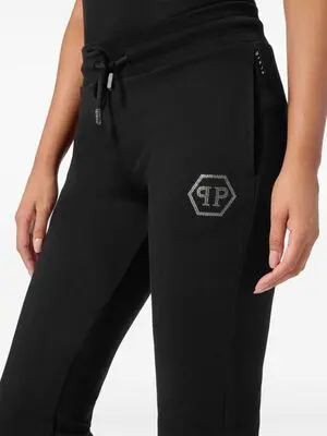 Philipp Plein Crystal-embellished Track Pants