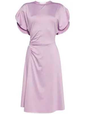 Victoria Beckham Gathered Jersey Dress