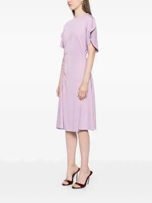Victoria Beckham Gathered Jersey Dress