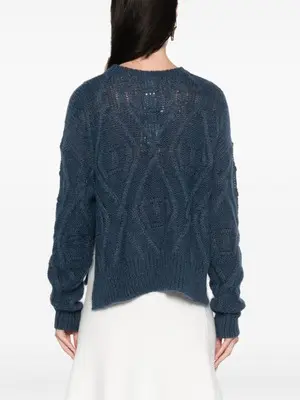 TWINSET Logo-embossed Sweater
