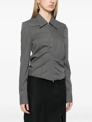 Our Legacy Slim Zip Shirt