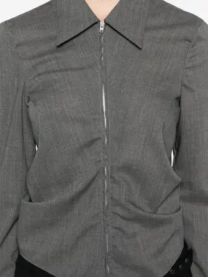 Our Legacy Slim Zip Shirt