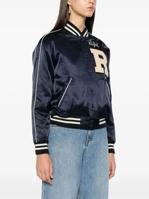 Ralph Lauren Logo-patch Bomber Jacket