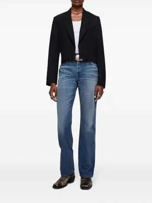 RE/DONE High-rise Straight Jeans