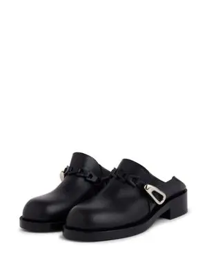 Rabanne Leather Mules