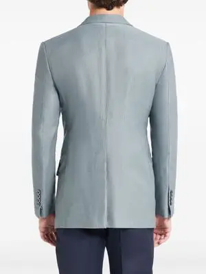 TOM FORD Ribbed Single-breasted Blazer