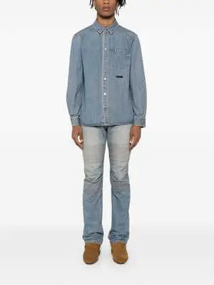Helmut Lang Curved Denim Shirt