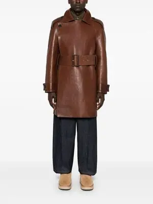 JW Anderson Leather Trench Coat
