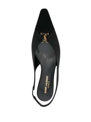 Saint Laurent Babylone Slingback Pumps