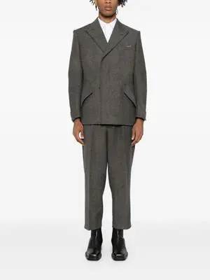 Helmut Lang Cropped Zoot Pants