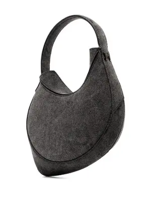 MUGLER Spiral Curve 02 Mini Bag - Grey