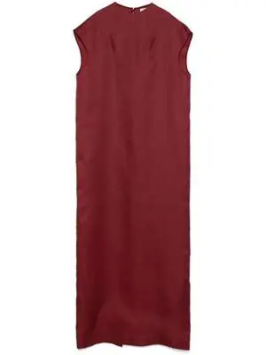 Khaite Lohan Maxi Dress - Red