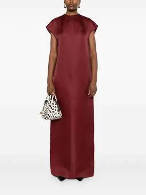 Khaite Lohan Maxi Dress - Red