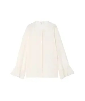 Chloé Lace Trimmed Blouse