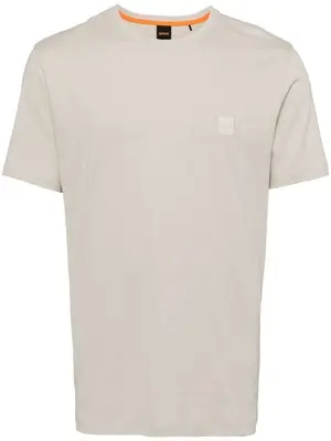 BOSS Logo Patch Cotton T-shirt