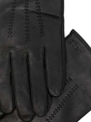 BOSS Leather Gloves