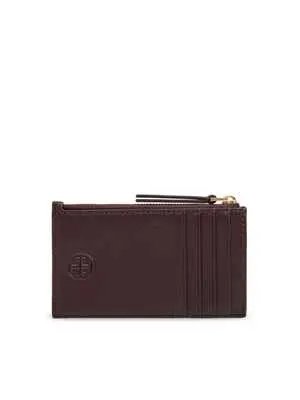 Tory Burch Fleming Soft Wallet - Red