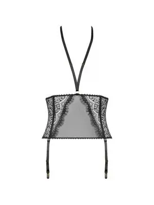 MAISON CLOSE Garter Belt - Black