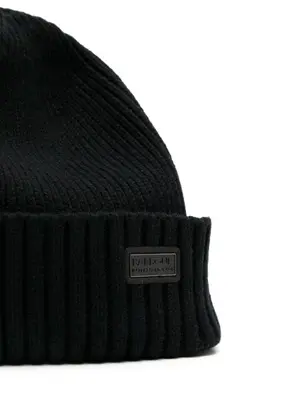 BARBOUR INTERNATIONAL Ribbed Knit Beanie