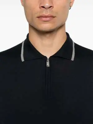 Fedeli Fine-knit Polo Shirt