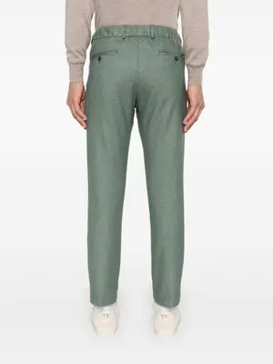 Herno Felted Trousers - Green