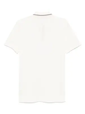 Orlebar Brown Dominic Ribbon Tippi Polo Shirt - White
