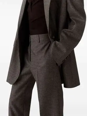Stella McCartney Wool Tailored Trousers - Grey