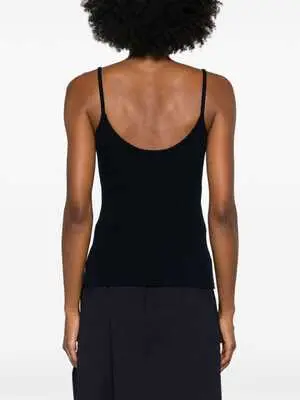 COURREGES Reedition Ribbed Tank Top - Blue