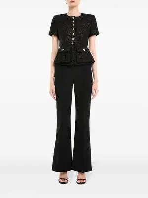SELF-PORTRAIT Tinsel Bouclé Jumpsuit